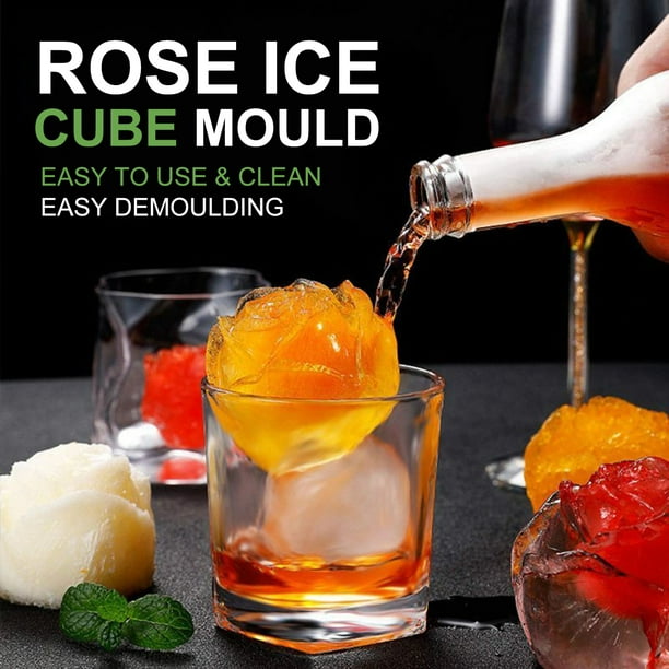 Clairlio 6 Holes Ice Mould Cocktail Mixing Ice Cube Maker for ...