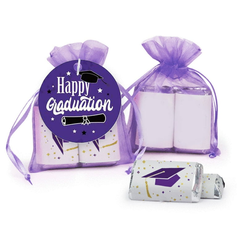 2017 Graduation Stickers Purple