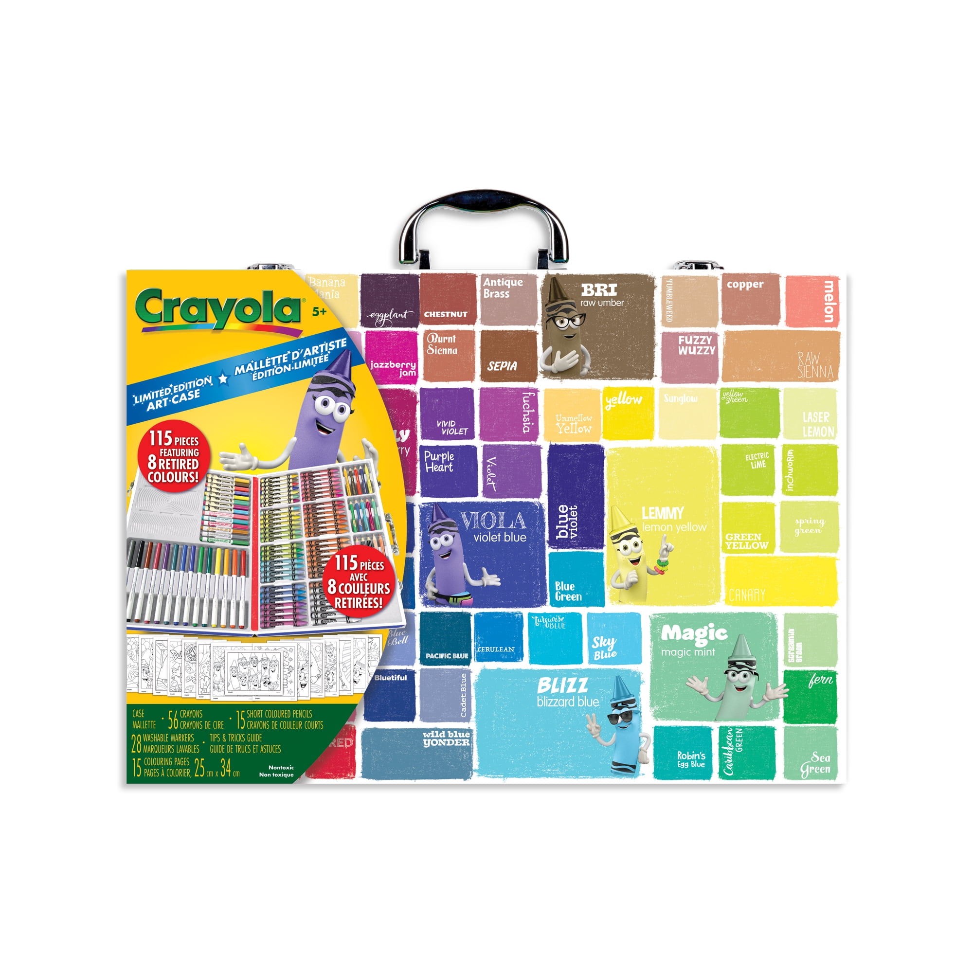 Click here for Crayola Limited Edition Retired Colours Art Case prices