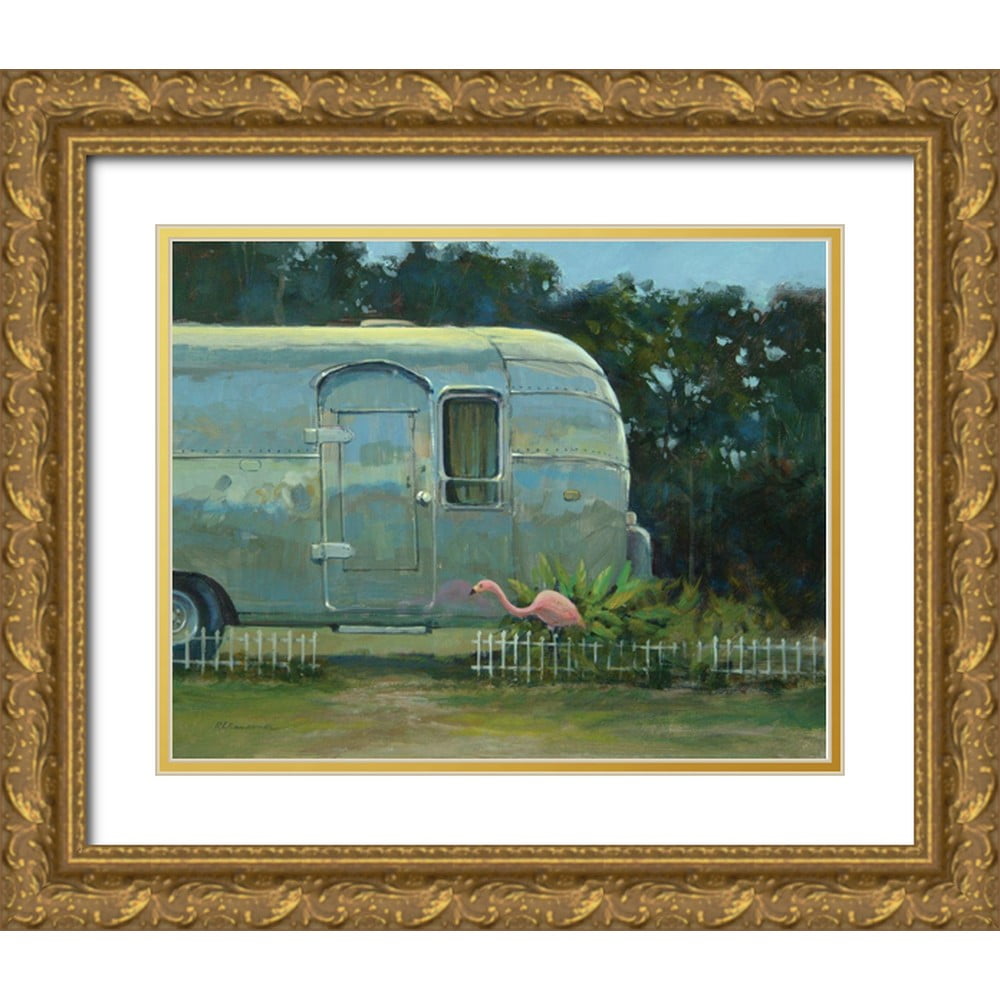 Bansemer, Roger 24x20 Gold Ornate Wood Framed with Double Matting ...