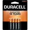 Duracell Rechargeable AAA Batteries, Long Lasting NiMH, Precharged, 4 Pack - Walmart.com