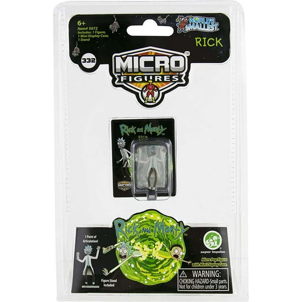 World's Smallest Rick & Morty Rick Micro Figure - Walmart.com