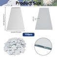 1Box 150Pcs Glass Mosaic Pieces Mirror Effect Mosaic Tiles for DIY ...