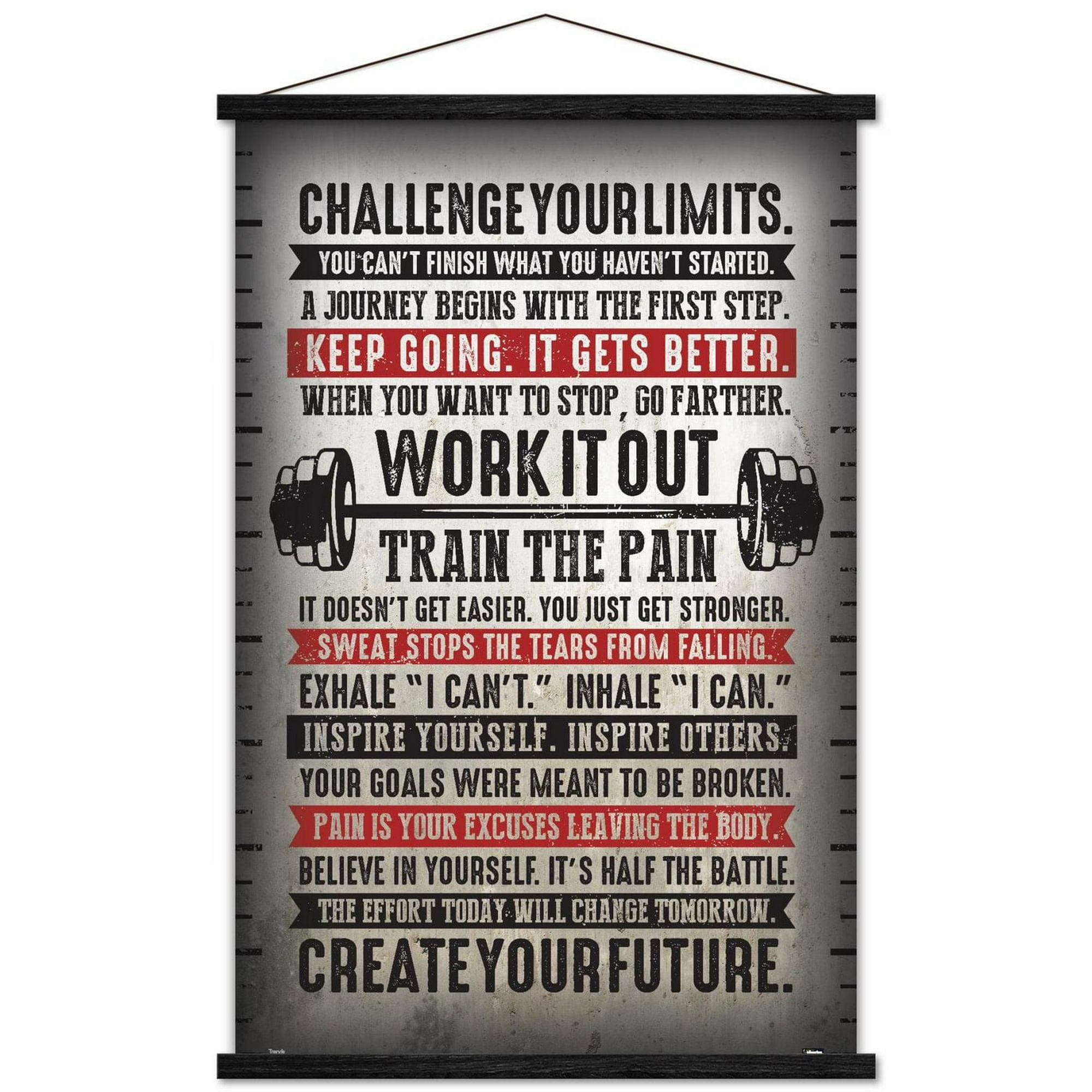 Click here for Trends International Challenge Your Limits Wall Po... prices