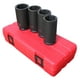SPINDLE NUT SOCKET SET 4 PC 1/2IN DR 6 POINT - Walmart.com