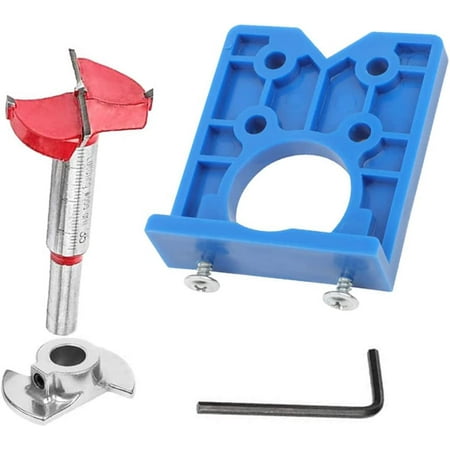 Hinge Drilling Jig Set 3 Pieces Hinge Jig Drill Bit Sets Hinge ...