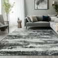 KUETH Modern Abstract Area Rugs 3x5 for Living Room Bedroom Stain ...