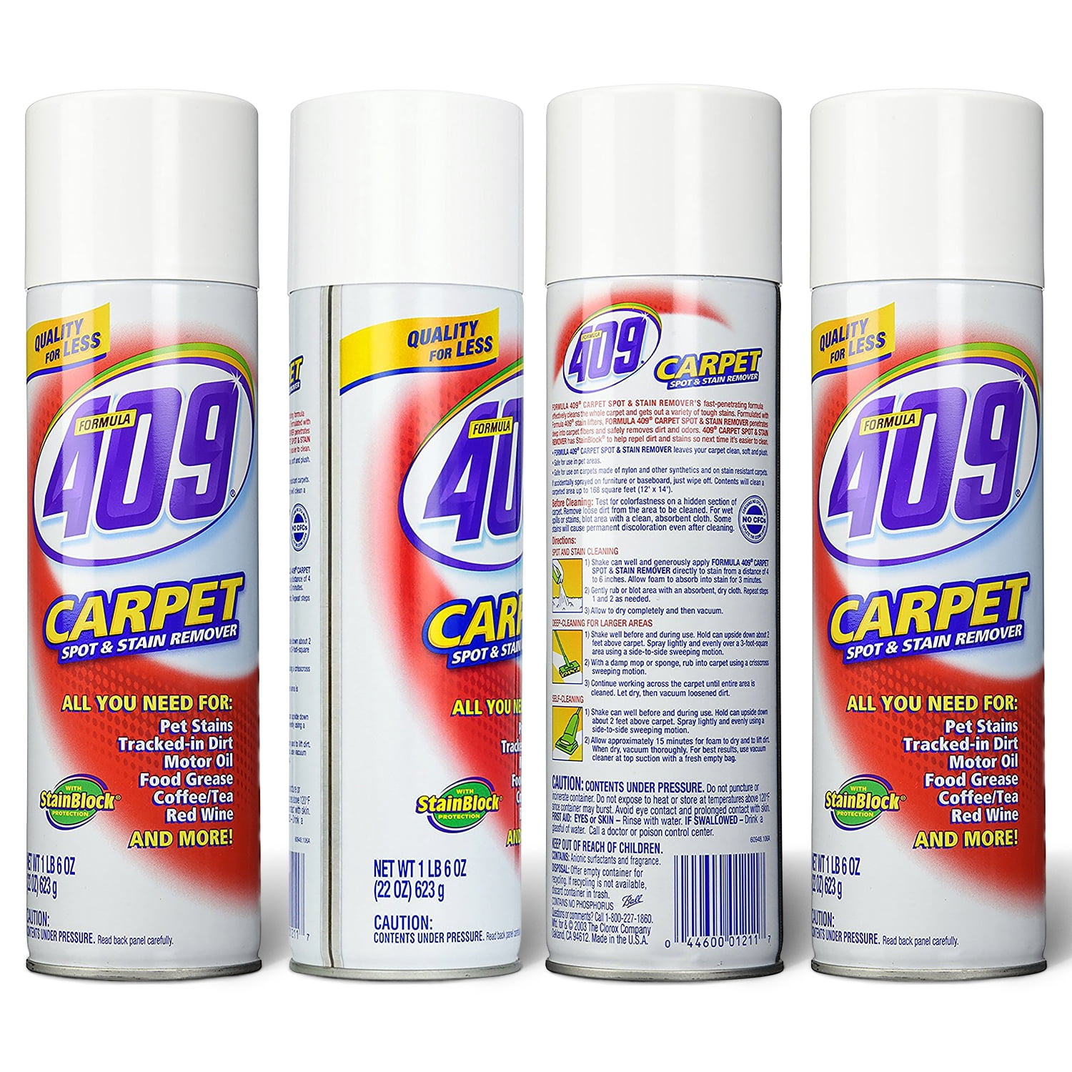 409 Stain Remover Powerful Formula - Carpet Spot | Easy Solution ...