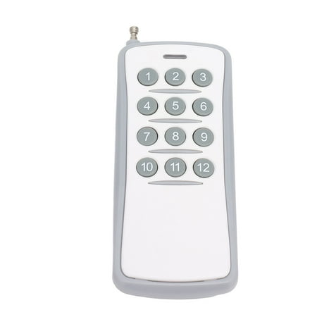 Wireless 12 Buttons Remote Control, 164ft Long Distance 12 Button ...