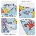 Crab Turtle Jellyfish Boys' Hawaiian Shorts Sets Button Down Shirts 3T ...