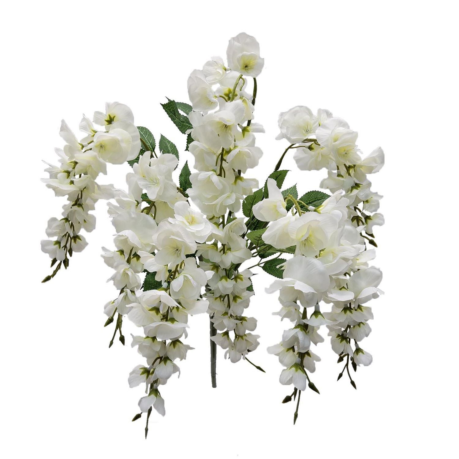 Click here for Mainstays 20 Inch Artificial Flower  Wisteria Bouq... prices