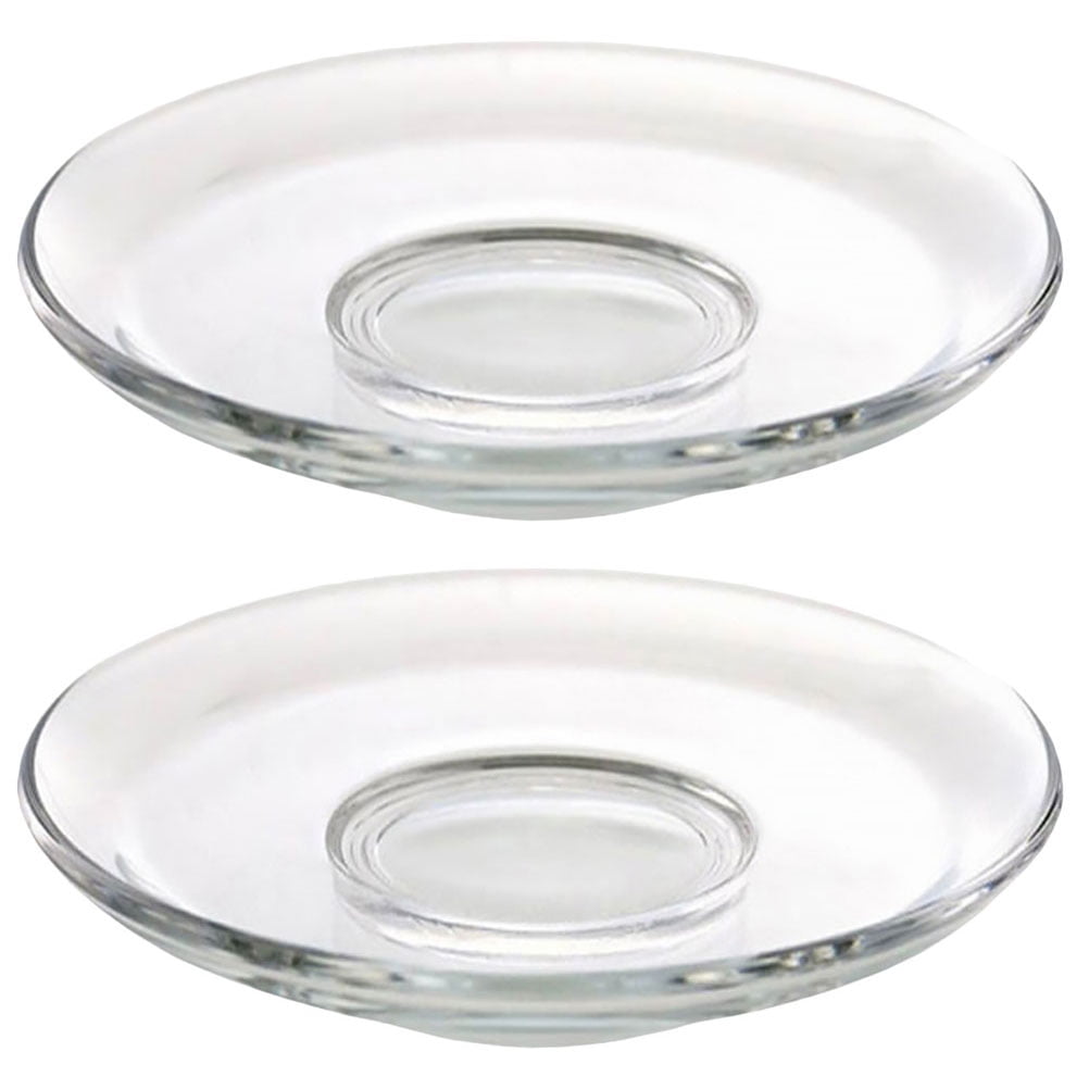 Click here for Shisuyan 2pcs Glass Tea Saucer Small Glass Tea Cup... prices