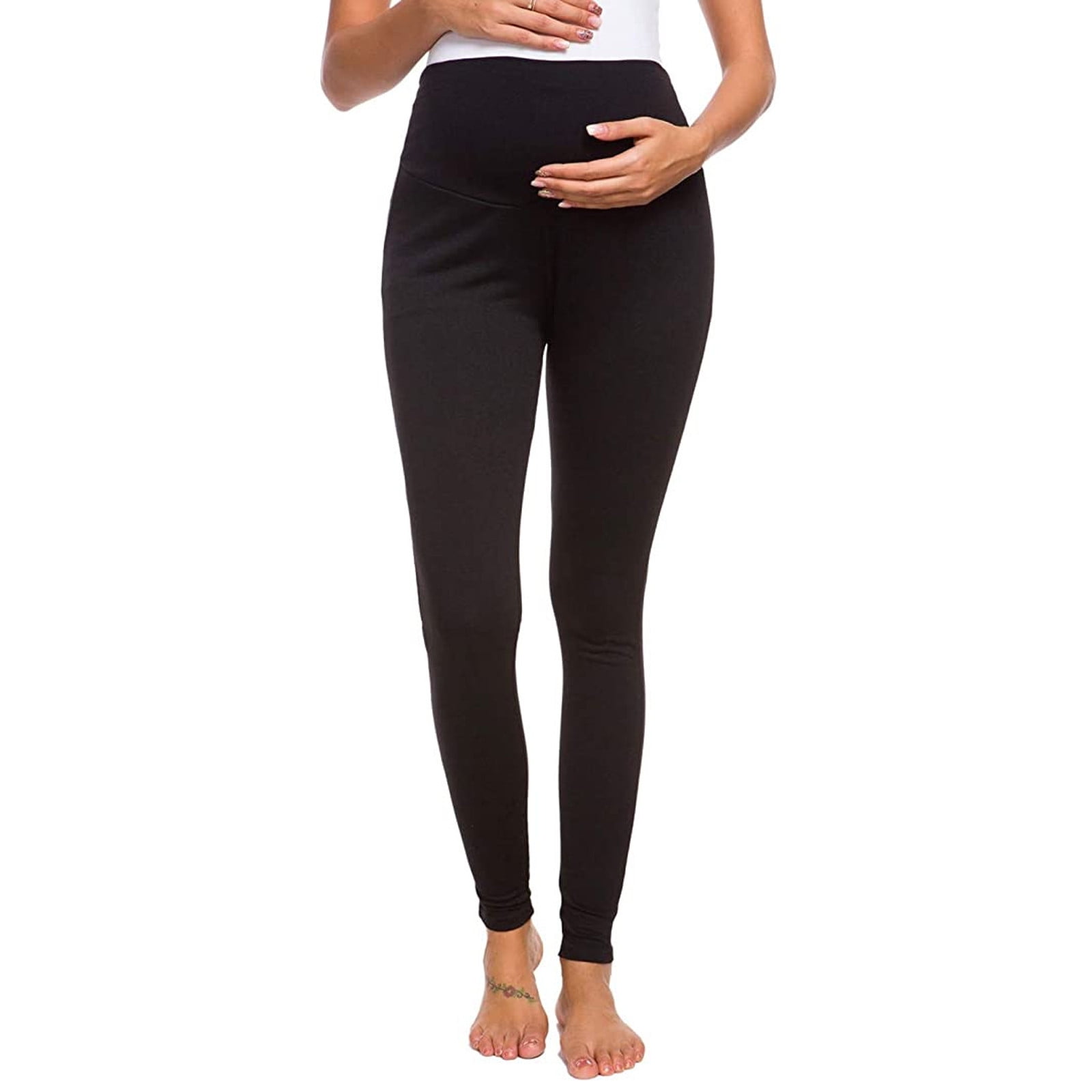Click here for Dmqupv Maternity Leggings Womens Solid Color Pregn... prices