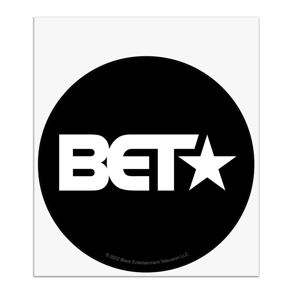 BET Logo Automotive Car Window Locker Circle Bumper Sticker - Walmart.com