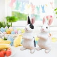 Vertical Ears Simulation Plush Toy, 20Cm Sitting Position Vertical Ears ...