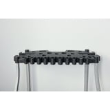 Rubbermaid Deluxe Tool Tower, Garage Storage, Holds 40 Tools, Black ...