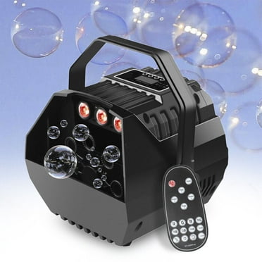 iMountek Automatic Large Bubble Machine, Portable Bubble Blower Maker ...