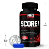 Force Factor SCORE! Advanced Formula Male Libido Enhancer, Testosterone ...