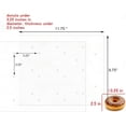 LTECARP 2 Pack Donut Holder, Clear Acrylic Display Stand for Wedding ...