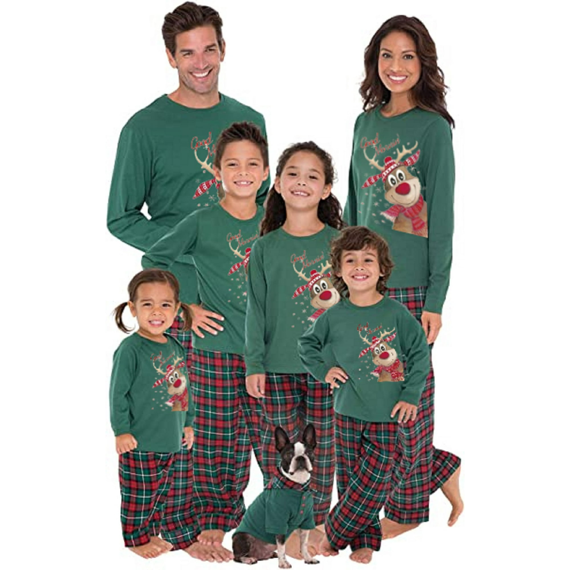 Click here for Goowrom Parent-Children Christmas Pajama Reindeer... prices