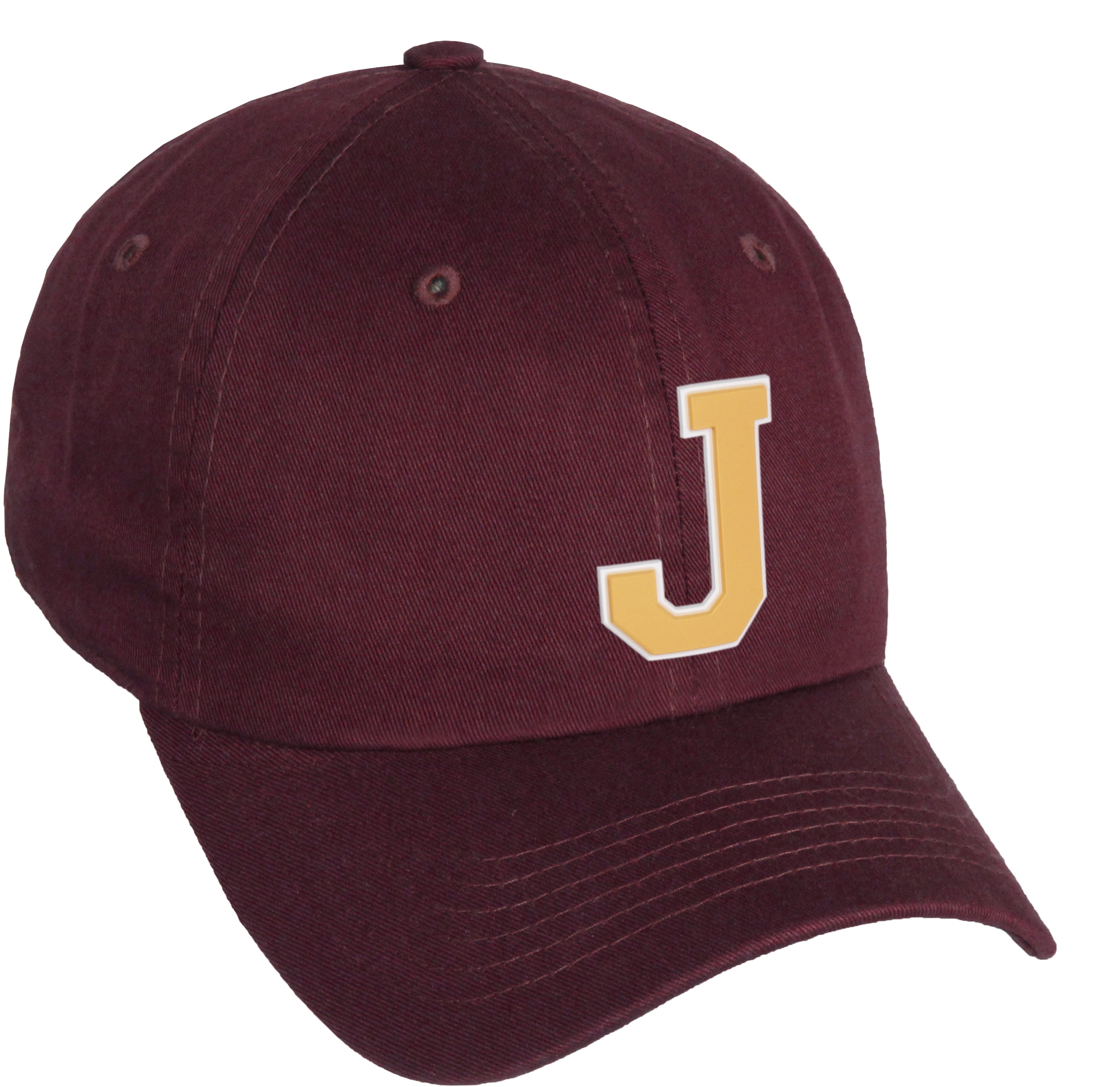 Daxton Classic 3D Varsity White Neon Orange Initial Letters Baseball ...