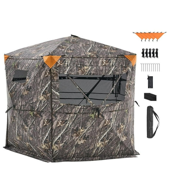 Native Ground Blinds Shawnee Ground Blind (DRC) - Walmart.com