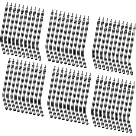 HEIBIN60 Pieces Air Water Spray Syringe Metal Alloy Spray Nozzles Tips ...