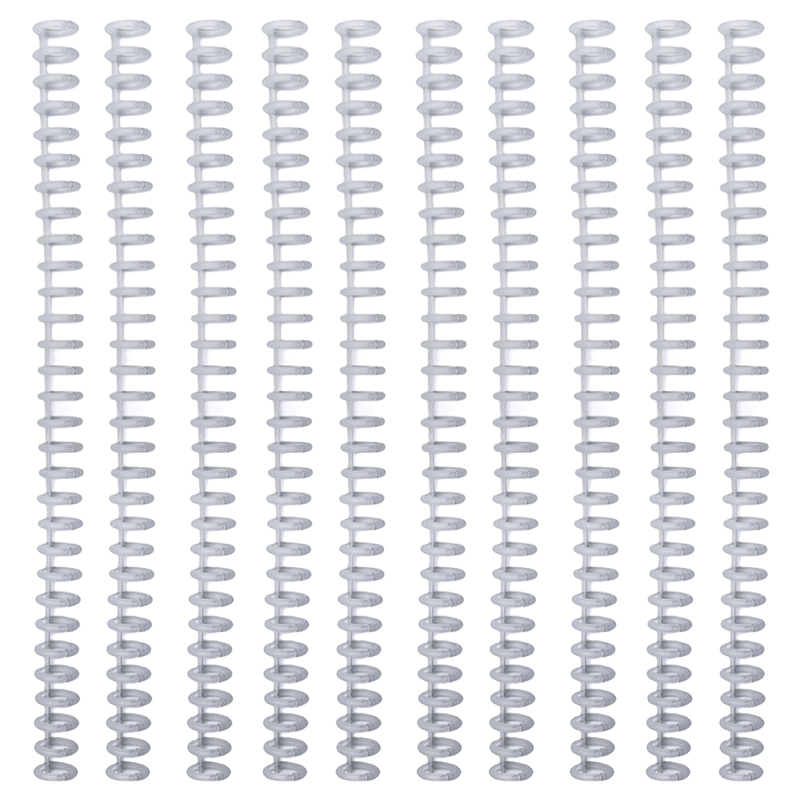 Farfi 10Pcs 12mm Binding Ring 30 Holes Reusable Anti-deformed ...