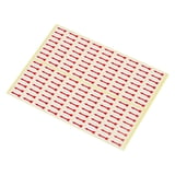Small Arrow Stickers 0.77x0.3", 15 Sheet Self Adhesive Inspection ...