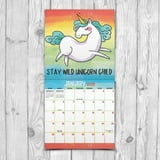 2020 Unicorns Mini Calendar - Walmart.com