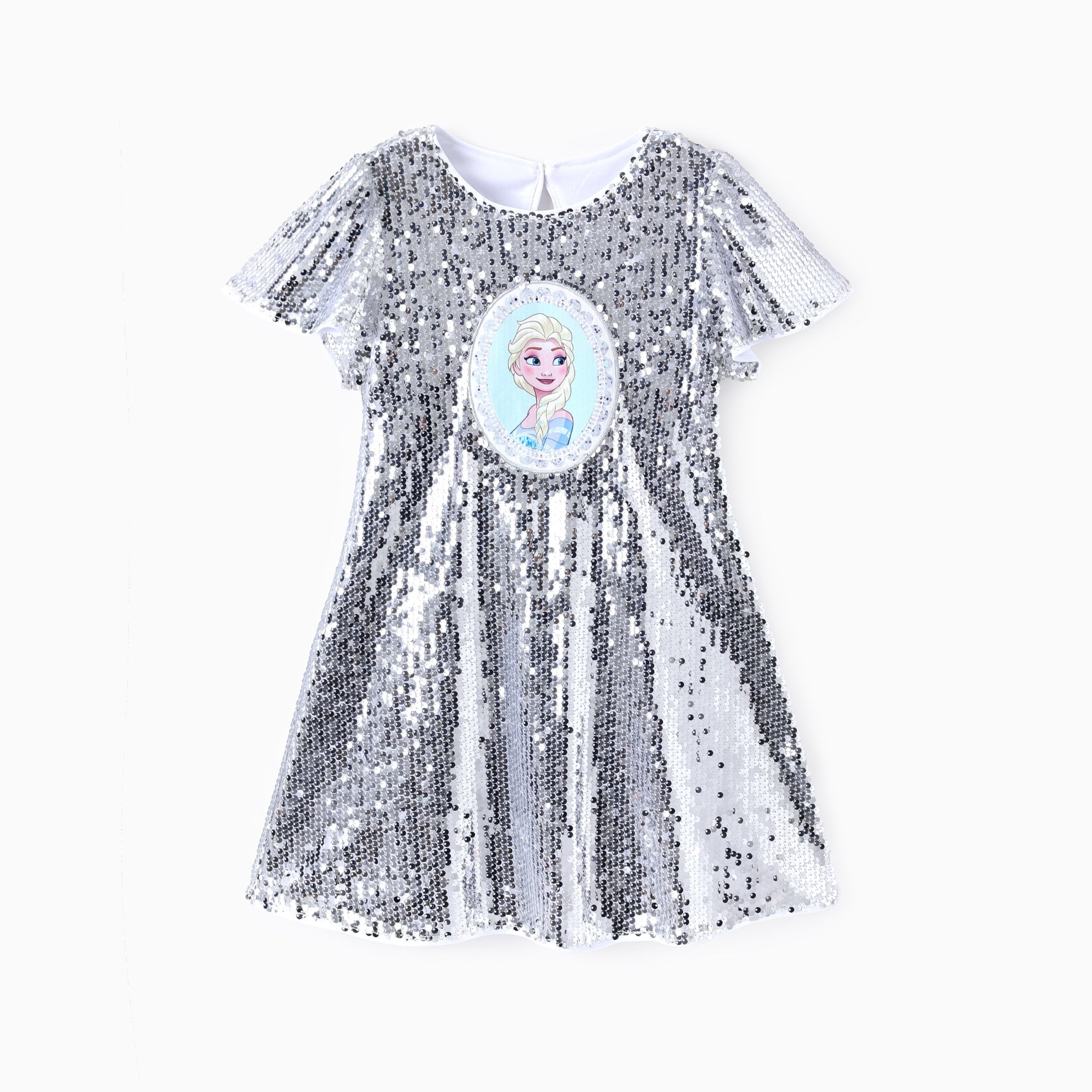 Click here for Disney Disney Princess Girls Dresses Elsa Silver G... prices
