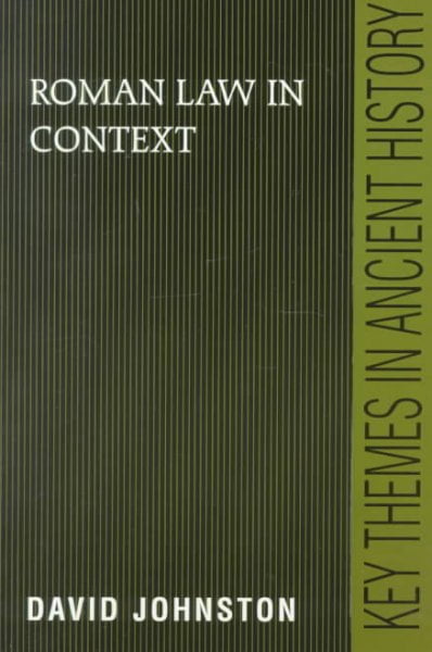 Pre-Owned Key Themes in Ancient History: Roman Law in Context (Paperback) - Walmart.com