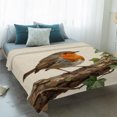 Bird Blanket Soft Cozy Warm Throw Blanket for Couch, Plush Fuzzy ...