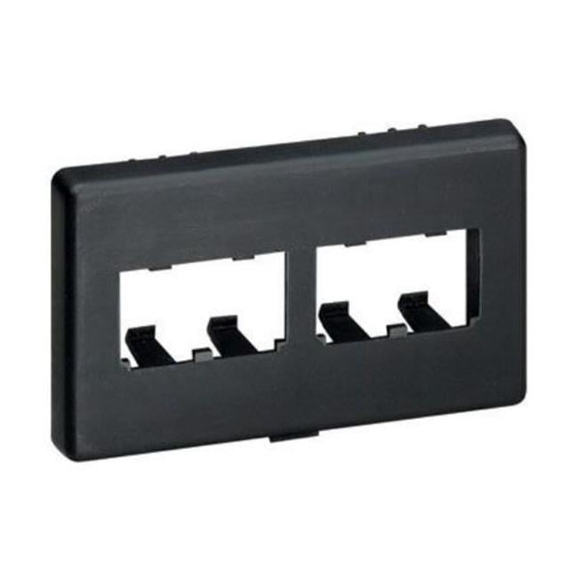 Panduit Mini-com Snap-on Modular Furniture Faceplate - Faceplate ...