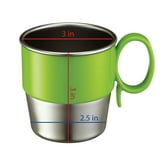 Innobaby Din Din Smart Stainless Steel Cup (9 oz) with Handle for ...