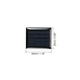 Mini Solar Panel Cell 1V 80mA 0.08W 30mm x 25mm for DIY Project Pack of ...