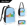 Backpack 3Pcs Set, Fashion Large Capacity Travel Laptop Bag, Cute ...
