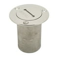 Deck Filler Port 316 Stainless Steel Marine Filler Ports 50mm Deck Fill ...