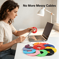 XIBUFE 2026 New Clothing Rack Size Dividers,Closet Wardrobe Hangers ...