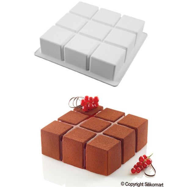 Silikomart Professional "Cubik 1400" Silicone Mold - Walmart.com