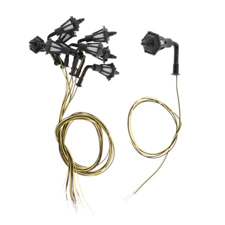 Mini Scale Model Train LED Light Model 3V Wall Lamps Scenes Decor Warm ...