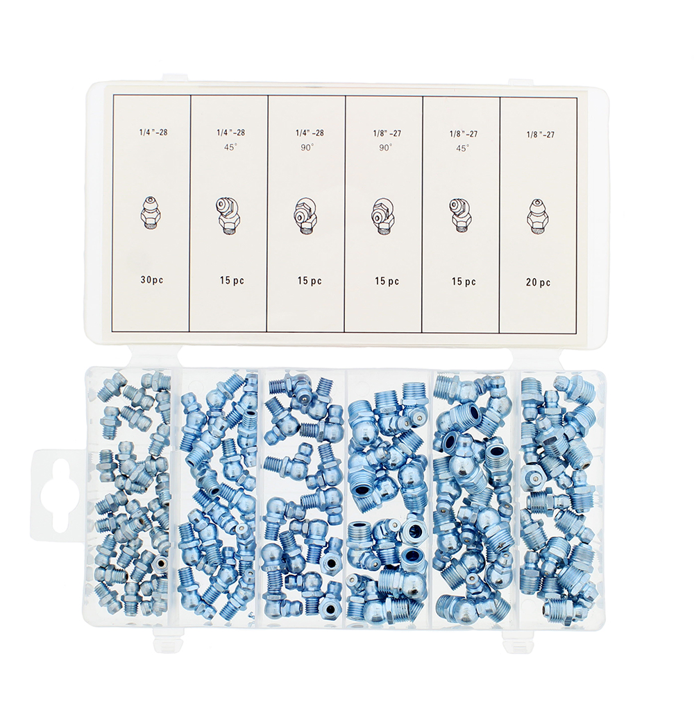 Fittings 90-Degree 45-Degree Angled Zerks Assortment Set Straight ...