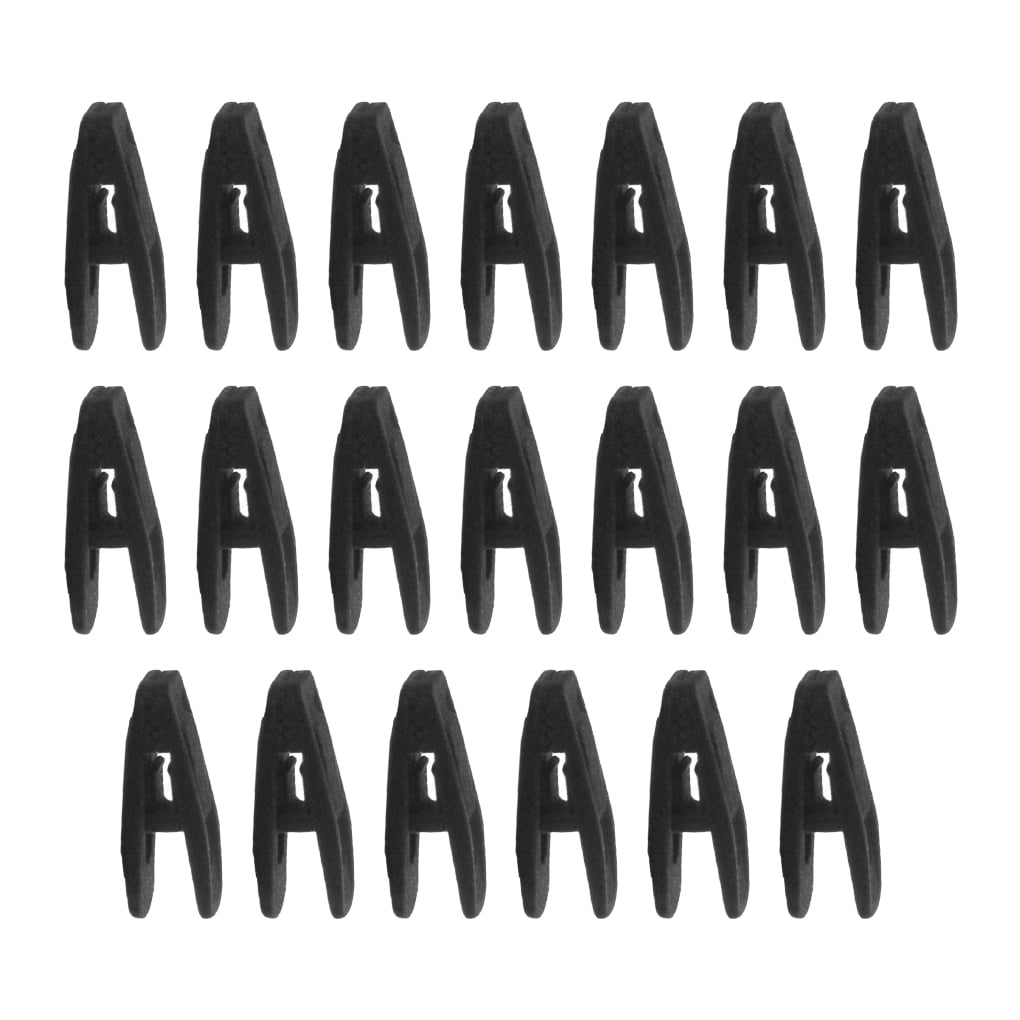 TureClos 20 Pieces Clothes Hanger Clip Closet Drying Hanging Storage ...