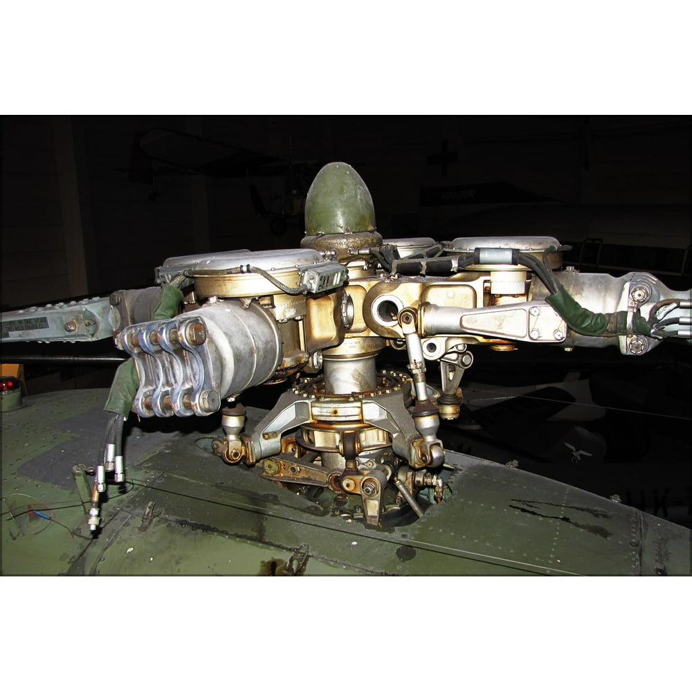 24"x36" Gallery Poster, Mil Mi-4 rotor hub - Walmart.com - Walmart.com