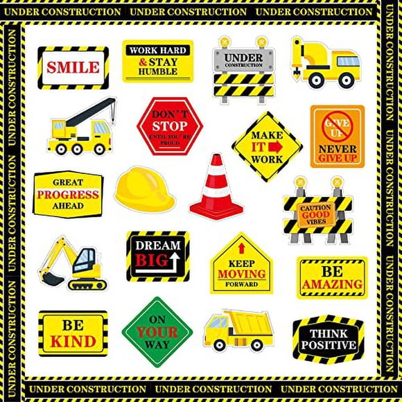 Bulletin Board Under Construction Sign