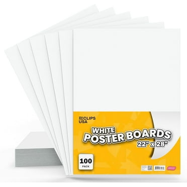 Pacon® Poster Board Packs, Fluorescent Assorted Colors - 5 sheets per ...