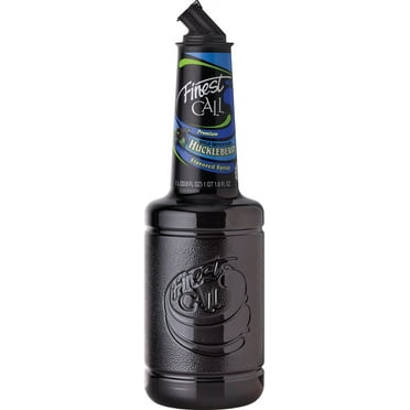 Finest Call Grenadine Syrup, 1 Liter Bottle, 33.8 Fl Oz, Drink Mix for ...