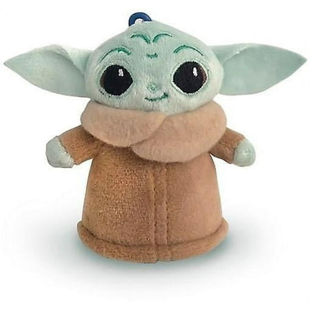 Star Wars Mandalorian The Child Baby Yoda Grogu Plush Keychain ...
