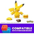 MEGA Pokemon Pikachu Construction Blocks Toy Kit (16 Pieces) for Kids ...