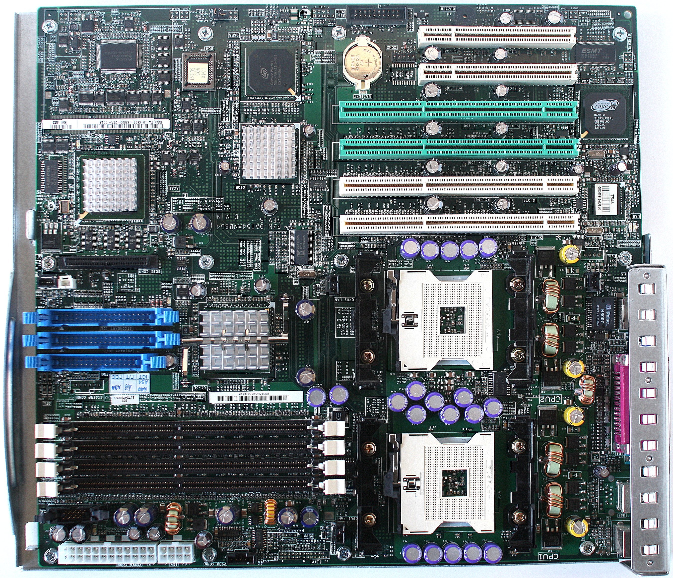 Dell Poweredge 1600SC Server MB, REV.A02, DAT54AMB8B4 REV.B - Walmart.com